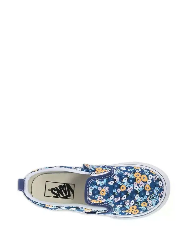 VANS Floral Print Slip-on Sneakers