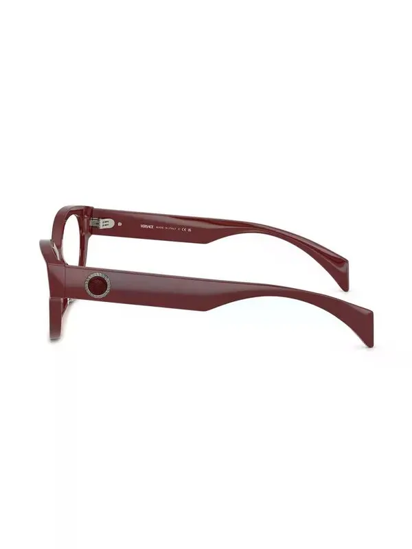 Versace Medusa Medallion Glasses - Red