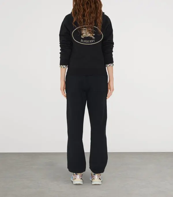Burberry Knight Stamp Cotton Sweatpants