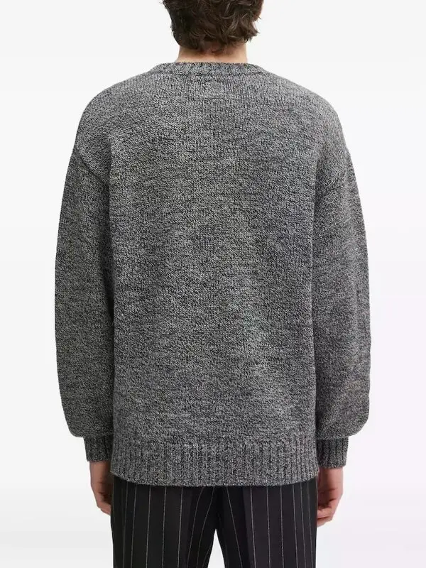 WACKO MARIA Heart-motif Wool Sweater
