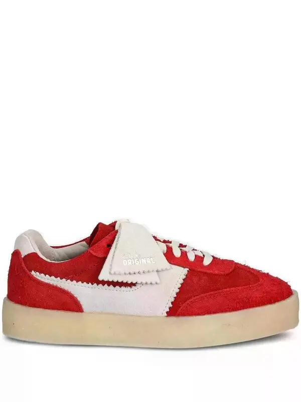 Clarks Suede Panelled Sneakers