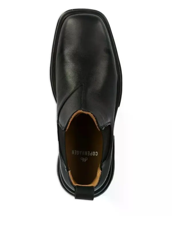 SUMMERY COPENHAGEN Elastic-panelled Lug-sole Boots