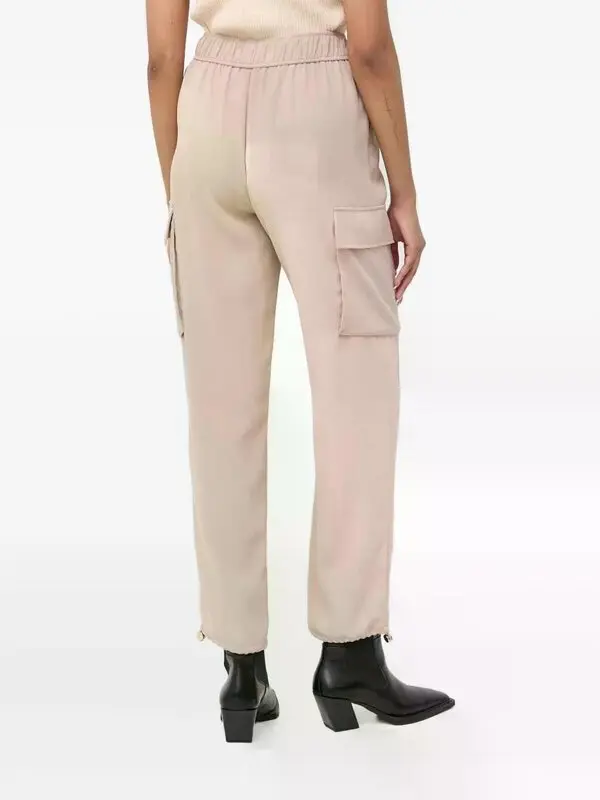 NOTES DU NORD Drawstring Cargo Pants With Gold-tone Toggles