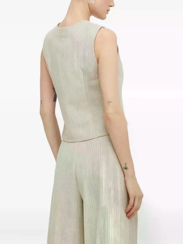 LOVECHILD Pinstripe Sleeveless Top