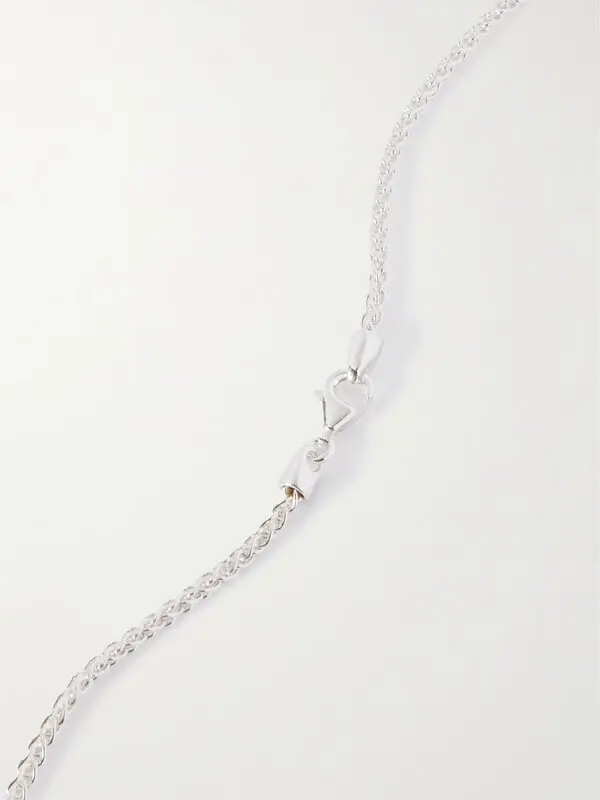 LOREN STEWART Sterling And Quartz Necklace