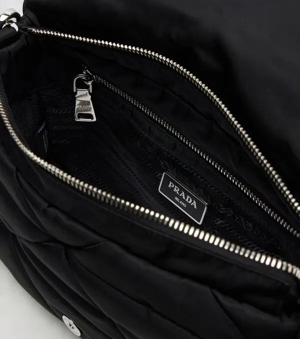 Prada Quilted Re-nylon Shoulder Bag