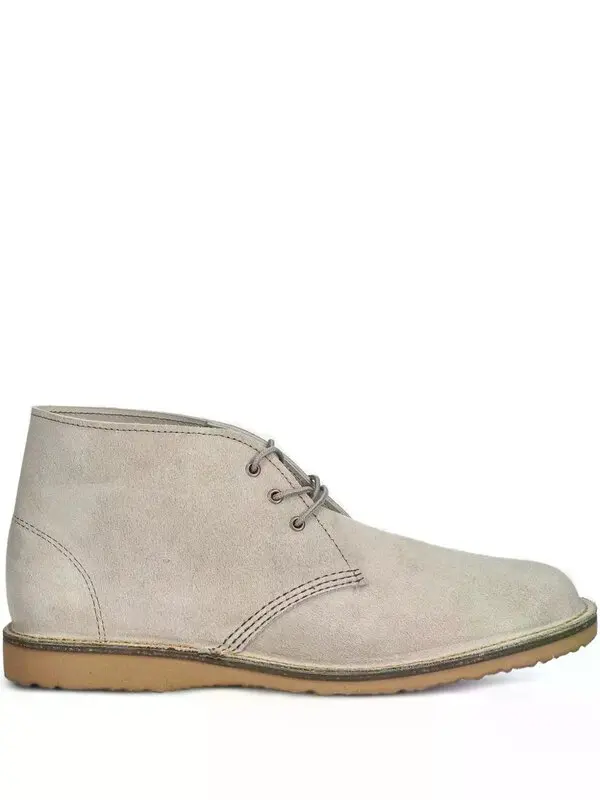 Red Wing Suede Lace-up Boots