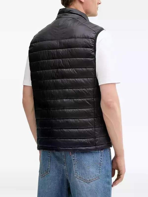 Karl Lagerfeld Quilted Logo-patch Gilet