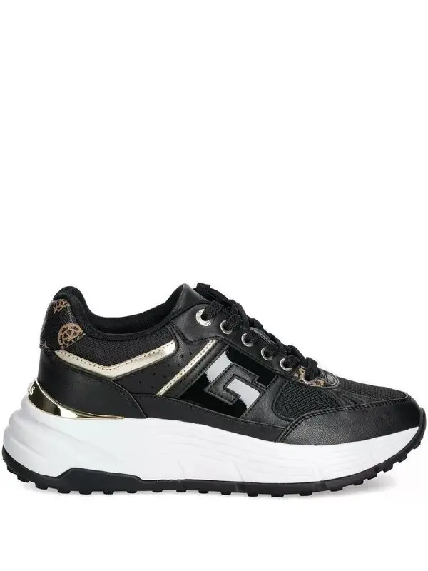 Guess Logo Plaque Platform Sneakers