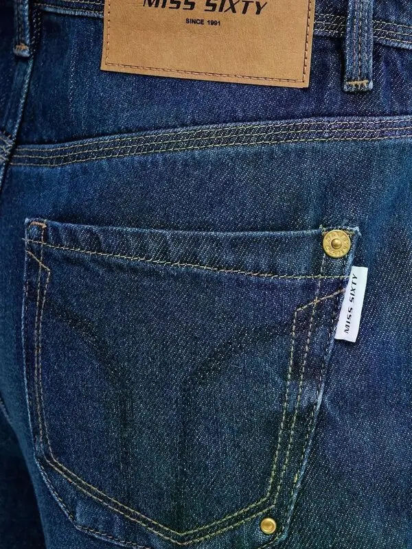 Miss Sixty Dark Straight Leg Jeans