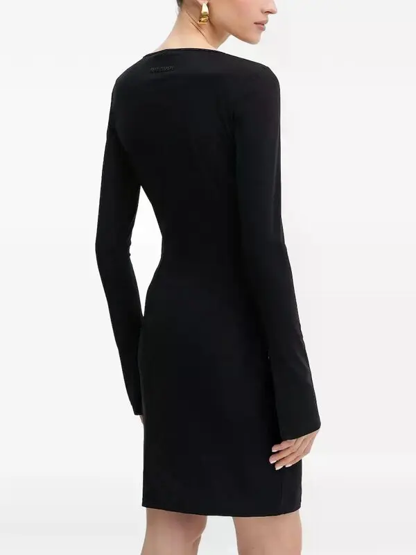 Patrizia Pepe Long-sleeved Mini Dress