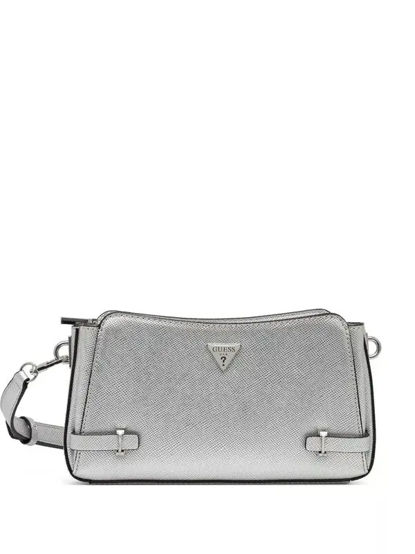Guess Metallic Finish Satchel Bag