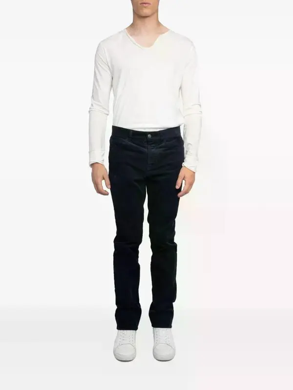 Zadig&Voltaire Straight-leg Cotton Trousers