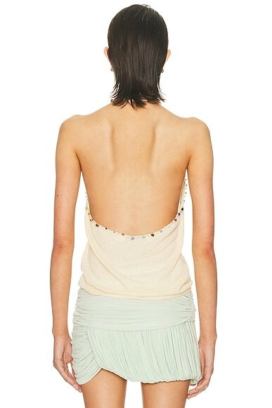 Christopher Esber Beach Quartz Halter Tank Top