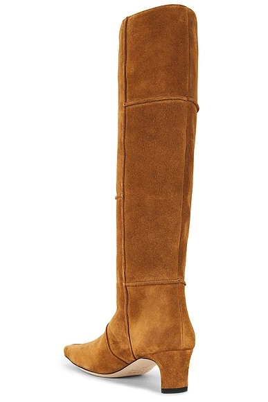 Staud Wally Suede Western Boots