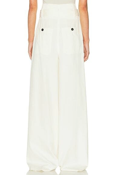 Adam Lippes Jericho Pant - Ivory