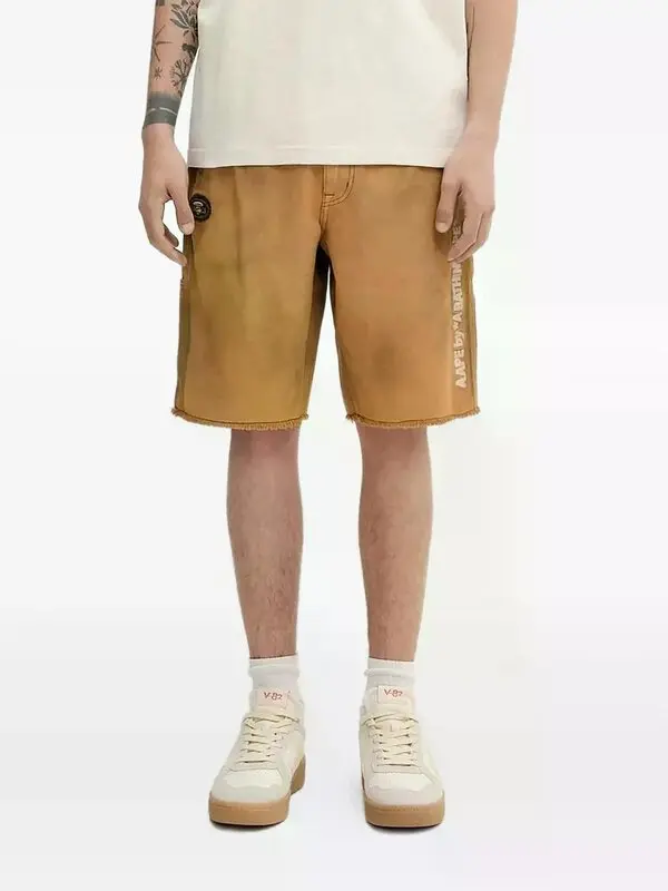 AAPE BY *A BATHING APE Embroidered Cargo Shorts