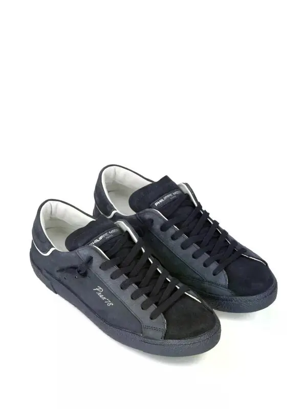 Philippe Model Leather Low-top Sneakers - Blue