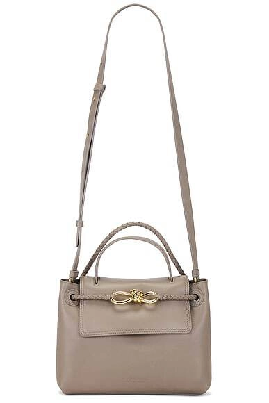 Bottega Veneta Small Ciao Ciao Bag - Limestone & Muse Brass