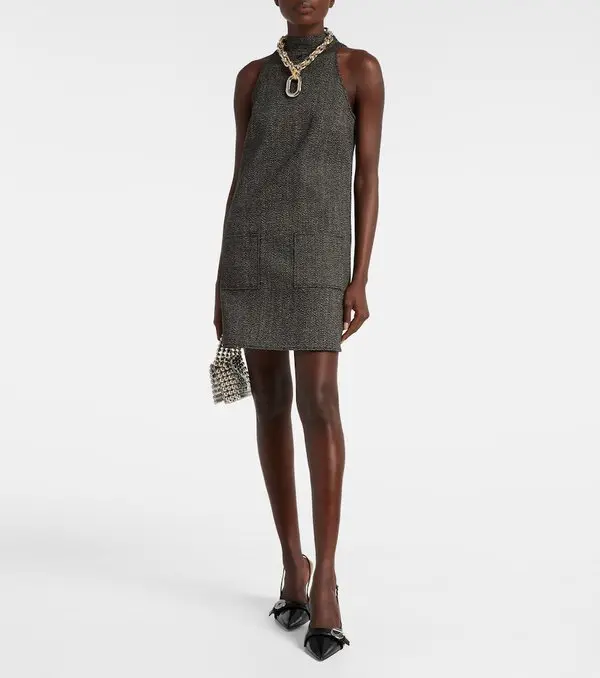 COURREGES Heritage Wool Minidress