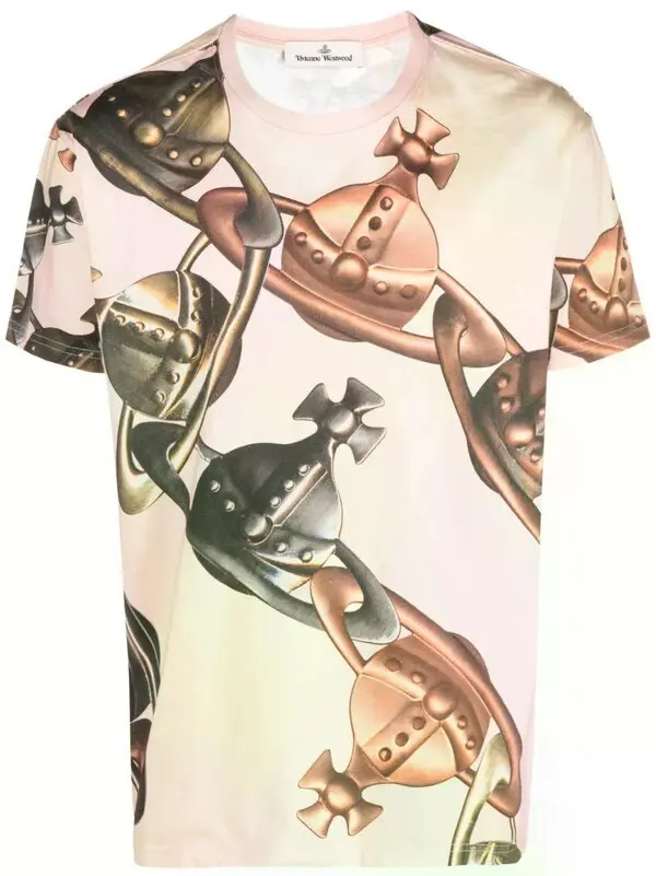 VIVIENNE WESTWOOD Graphic-print Cotton T-shirt
