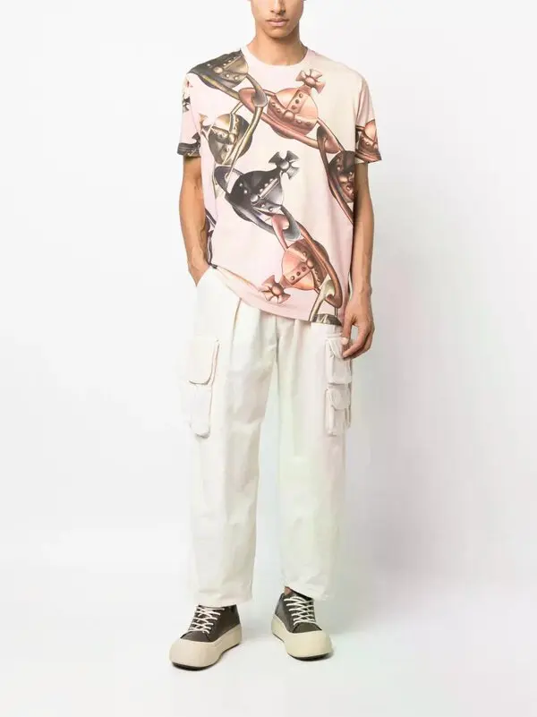 VIVIENNE WESTWOOD Graphic-print Cotton T-shirt