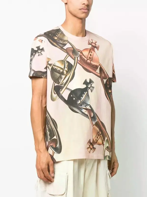 VIVIENNE WESTWOOD Graphic-print Cotton T-shirt