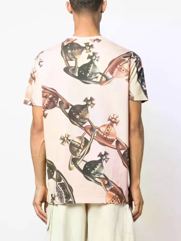 VIVIENNE WESTWOOD Graphic-print Cotton T-shirt