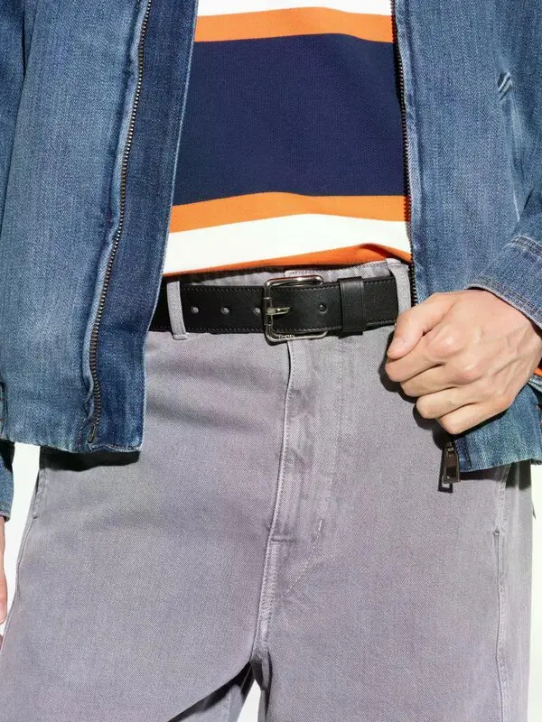 Loewe Leather Square-buckle Belt