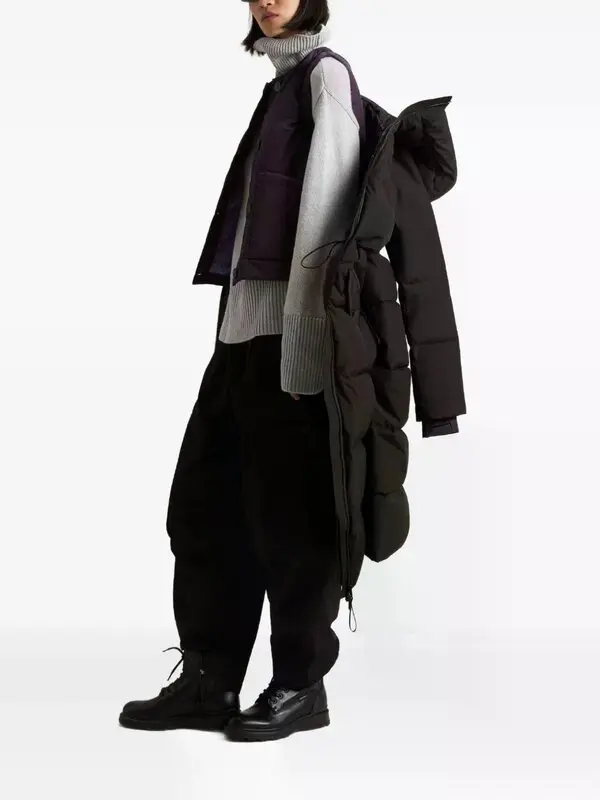 Woolrich Hooded Quilted Coat
