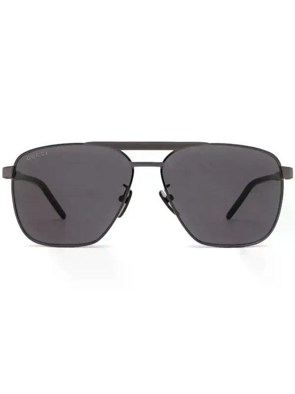 Gucci Pilot-frame Sunglasses - Silver