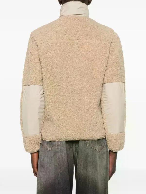 AUTRY Daisy Embroidered Fleece Zip Jacket