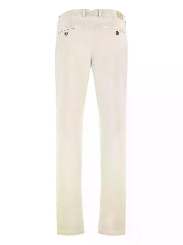 MOORER Button-fastening Trousers - Neutrals