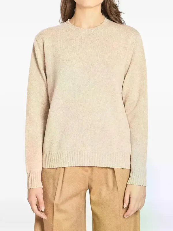 Max Mara Crew Neck Cashmere Sweater