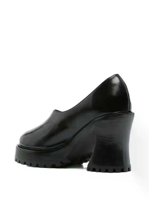 NICOLE SALDANA Hannah Platform Block-heel Pumps