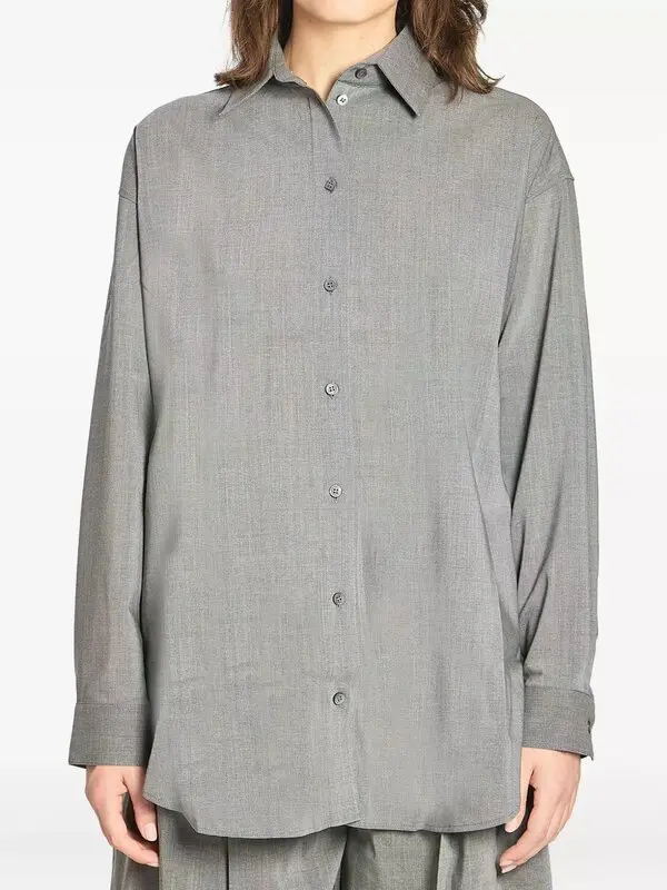 Jacquemus Long-sleeve Shirt - Grey