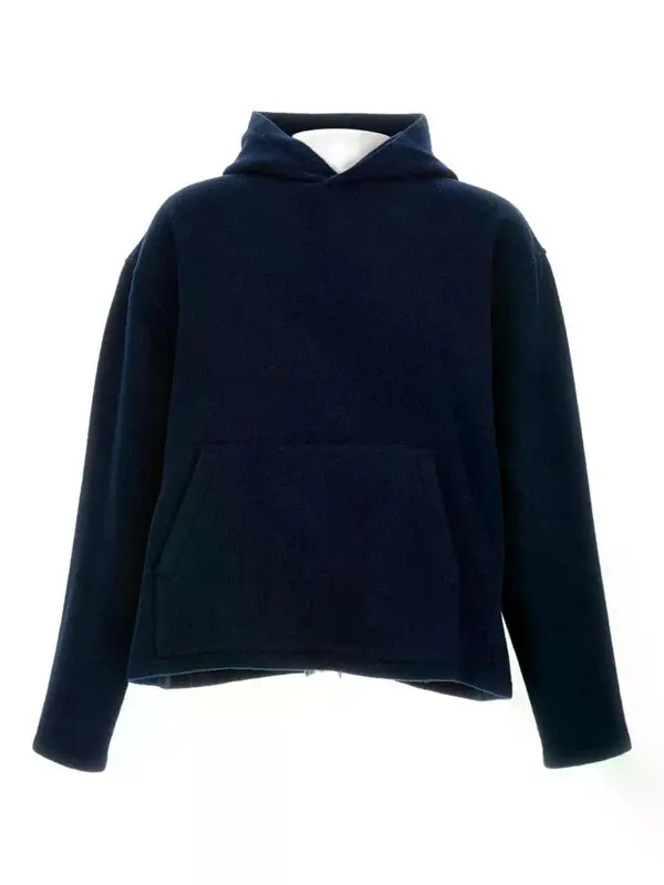 RIER Pocket Hooded Wool Sweater