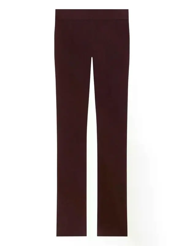 COURREGES Bootcut Interlock Trousers - Red