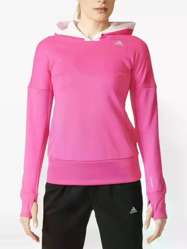 Adidas Response Climawarm Astro Hoodie - Pink