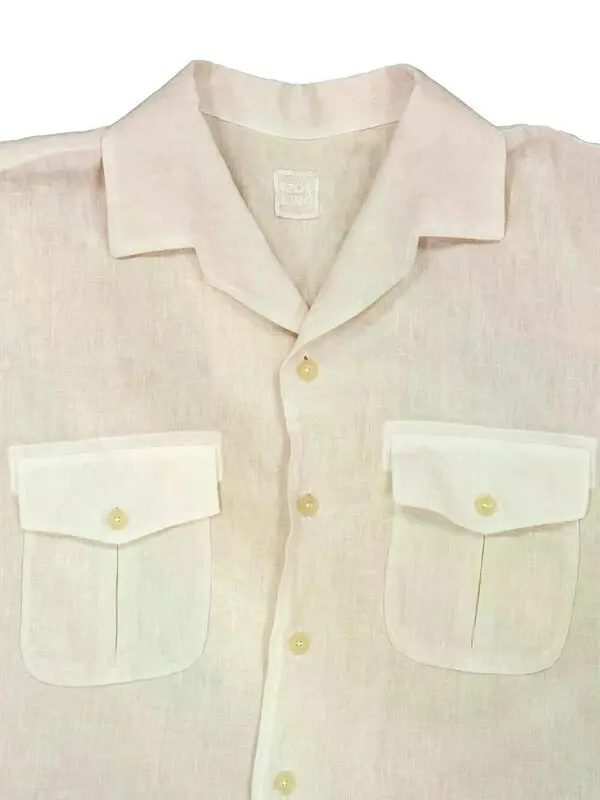 120% Lino Pocket Long-sleeve Shirt