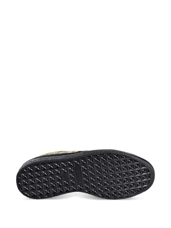 PUMA Clyde Rt Volcom Leopard Print Sneakers
