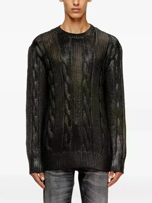 DIESEL® K-michiu Cable Knit Sweater