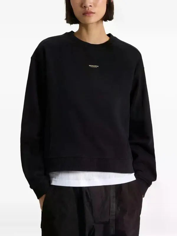 Woolrich Crew Neck Fleece Top