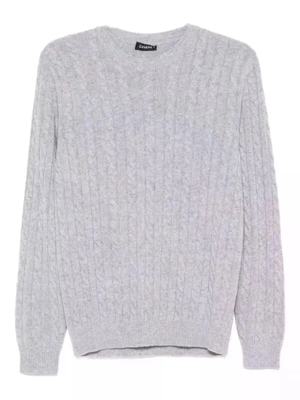 CENERE GB Cable Knit Wool-blend Sweater