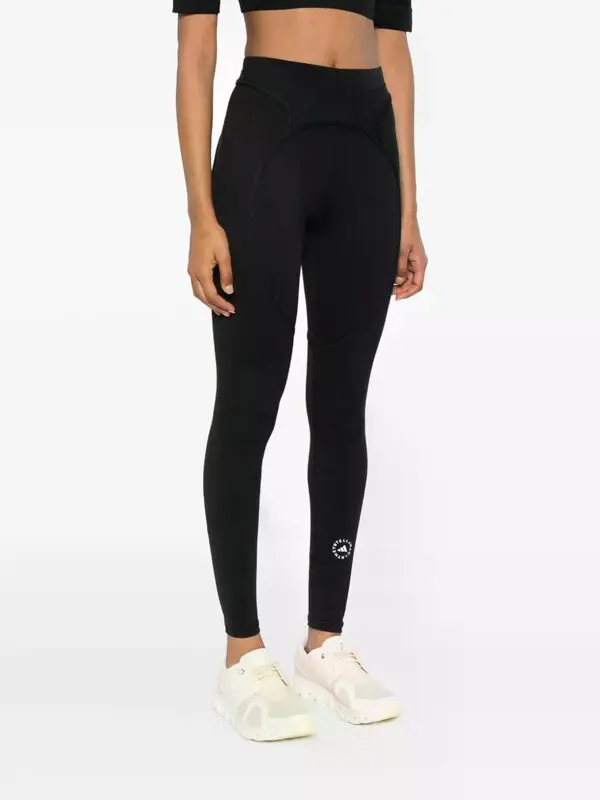 Adidas By Stella McCartney Panelled Logo Leggings