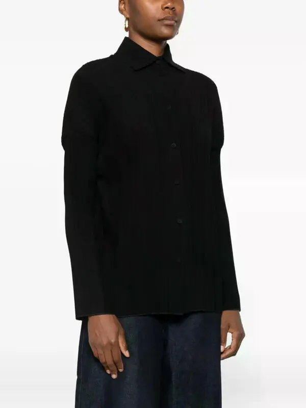 FORTE_FORTE Button-fastening Long-sleeve Shirt