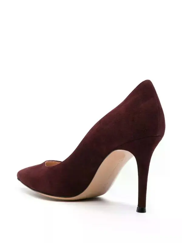 GIANVITO ROSSI 90mm Stiletto Heel Suede Pumps