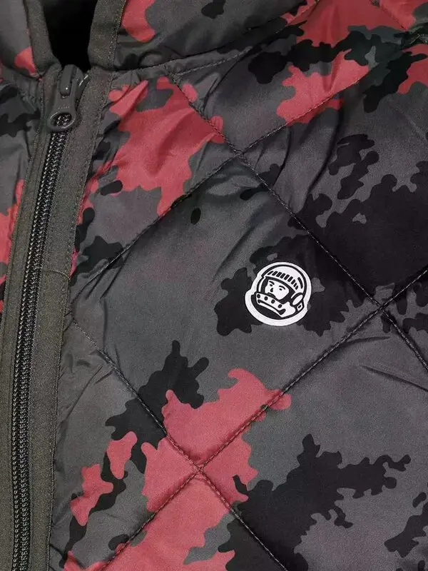 BILLIONAIRE BOYS CLUB Quilted Camouflage Gilet - Grey