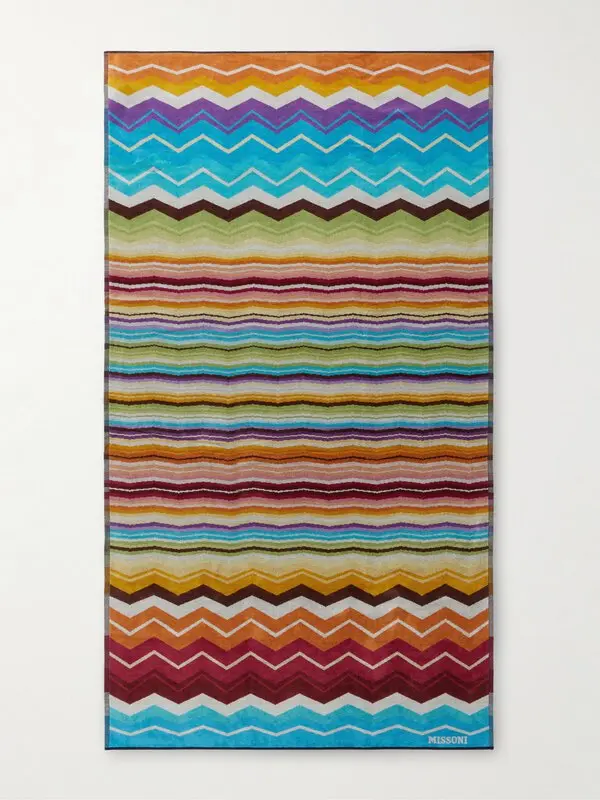 Missoni Hugo Striped Cotton-terry Towel