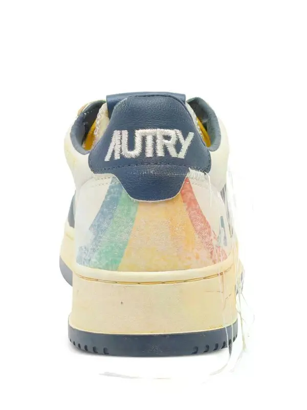 AUTRY Rainbow Detail Low-top Sneakers